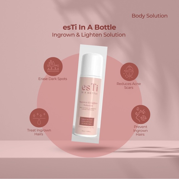esti | Skincare | Esti In A Bottle Ingrown Hair Skin Lightening Solution Oz | Poshmark